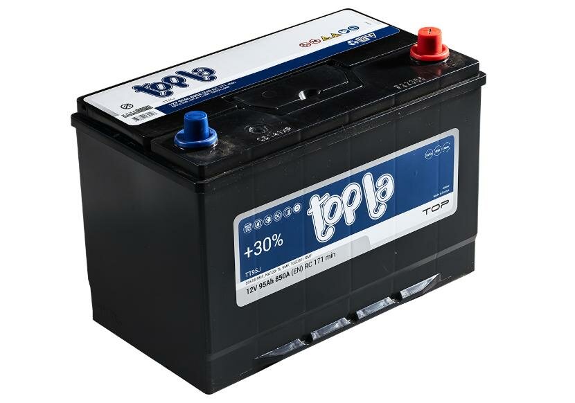 Аккумулятор автомобильный TOPLA TT95J JIS 95 а/ч 850А TOPLA-TT95J
