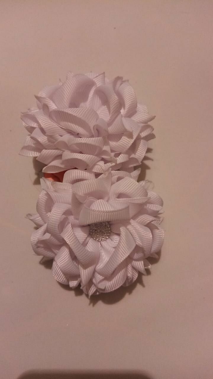 Бант для волос на резинке 2 шт