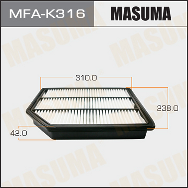MASUMA MFA-K316 (281133J100) фильтр воздушный
