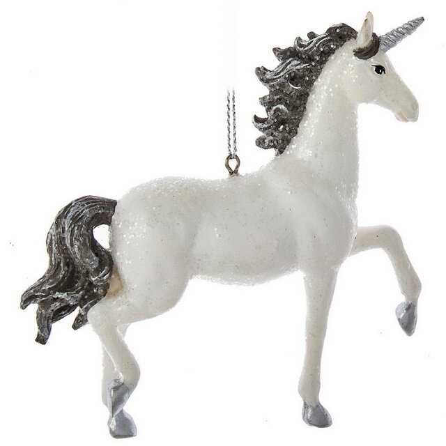 Елочная игрушка Единорог Феанор 10 см, подвеска, Kurts Adler, E0658-1