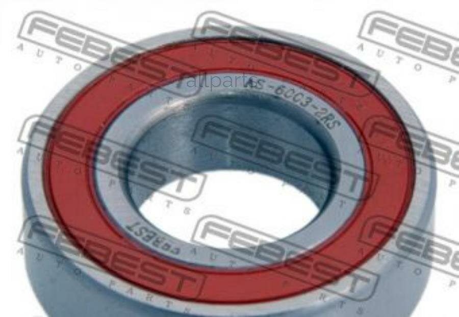 FEBEST AS-6003-2RS Подшипник шариковый 17x35x10 HONDA/MAZDA/MITSUBISHI/TOYOTA /17X35X10 FEBEST AS-6003-2RS
