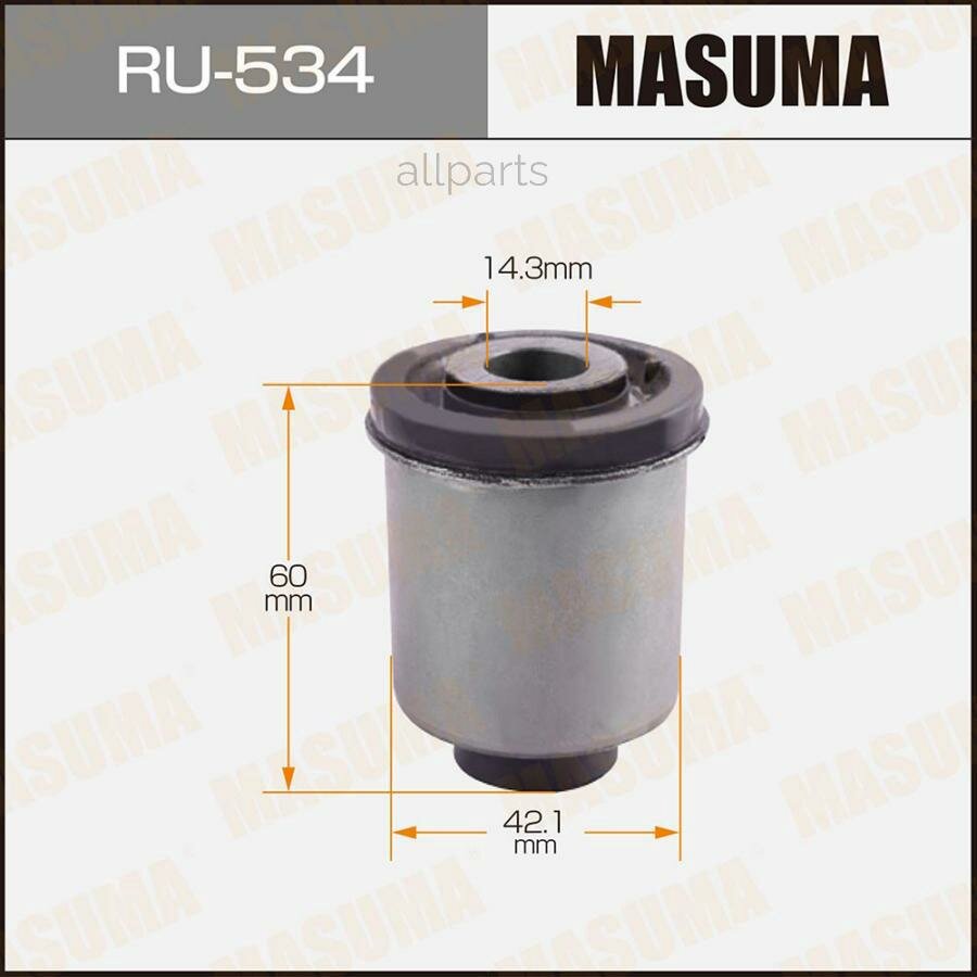 MASUMA RU-534 Сайлентблок пер. нижнего рычага