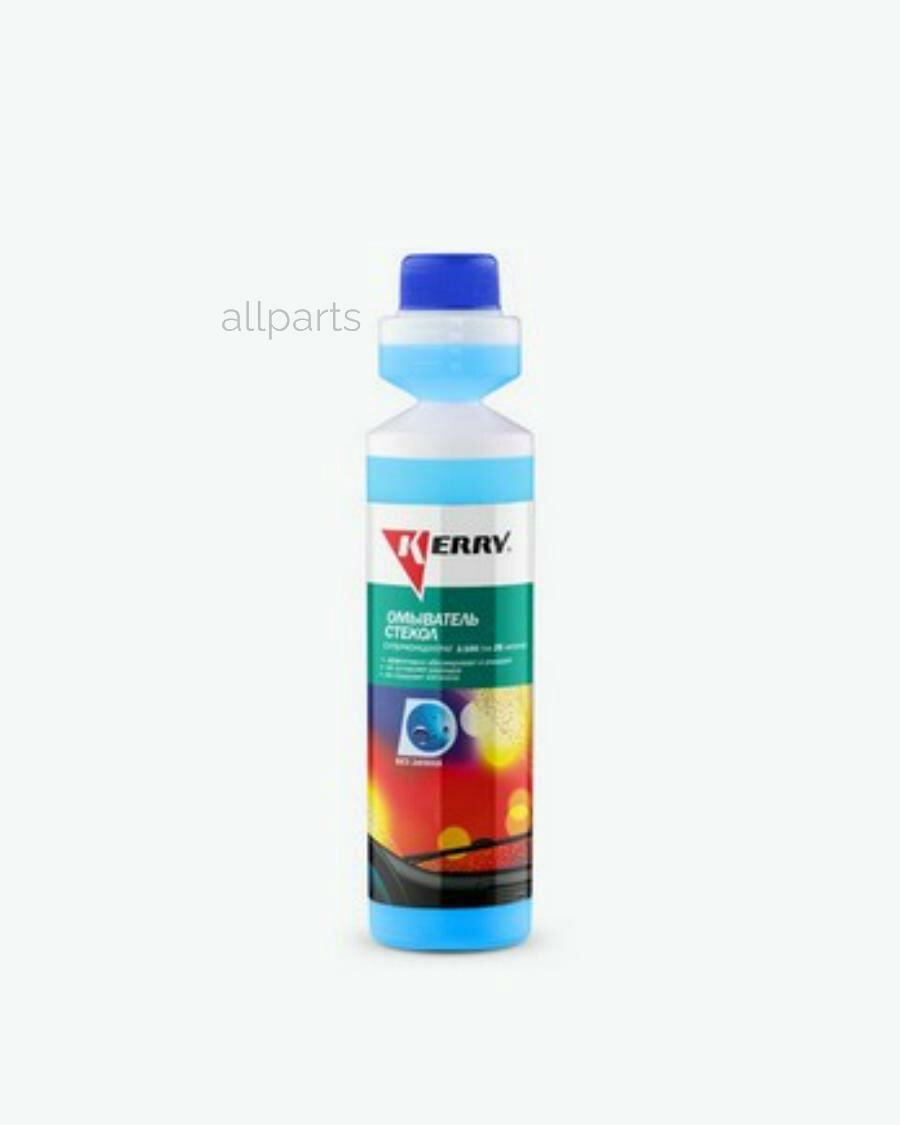 KERRY KR-336 Жидкость омывателя летняя 0C KERRY без запаха концентрат 270 мл KR-336