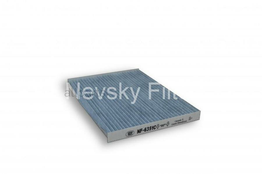 NEVSKY-FILTER NF6351C Фильтр салонный угольный "Невский" NF6351C