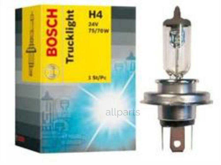 BOSCH 1 987 302 441 Лампа 24V H4 75/70W BOSCH 1 шт. картон 1 987 302 441