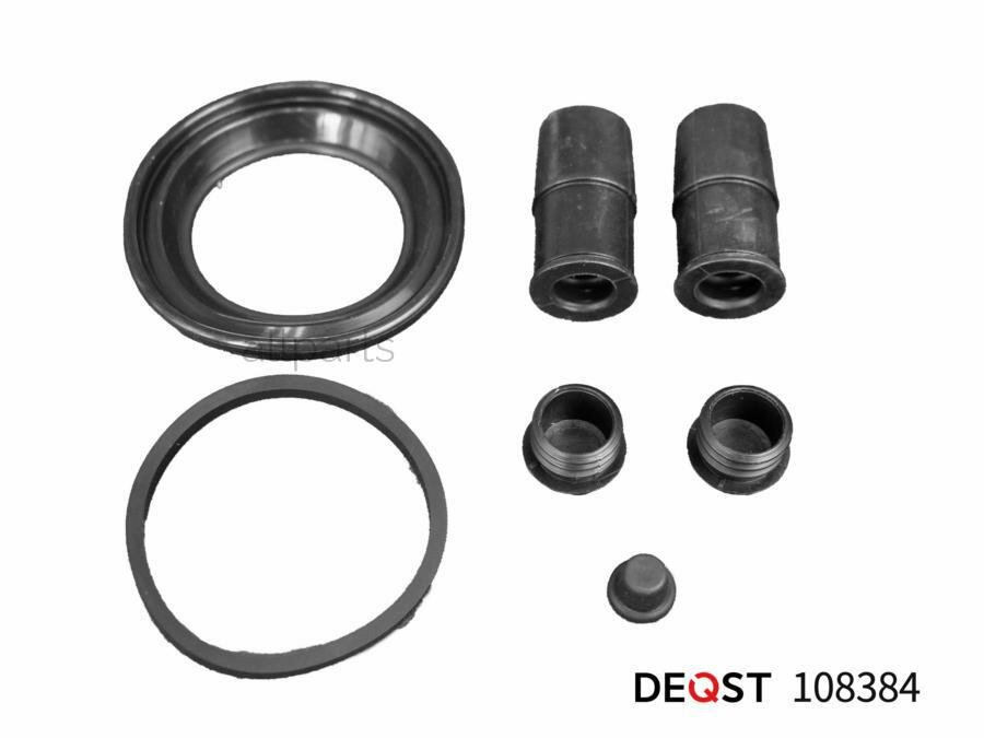 DEQST 108384 Ремкомплект тормозного суппорта переднего (для поршня O 52mm суппорт ATE). Применяемость: CHEVROLET