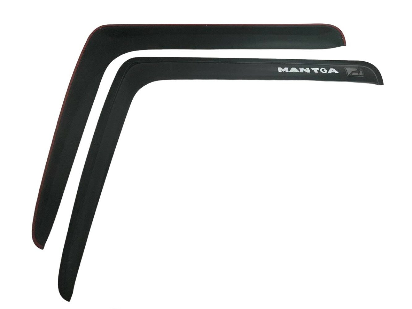 Дефлектор двери (ветровик) с лого на MAN TGA