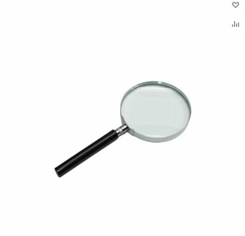 Лупа ручная 90мм, 3-х кратная