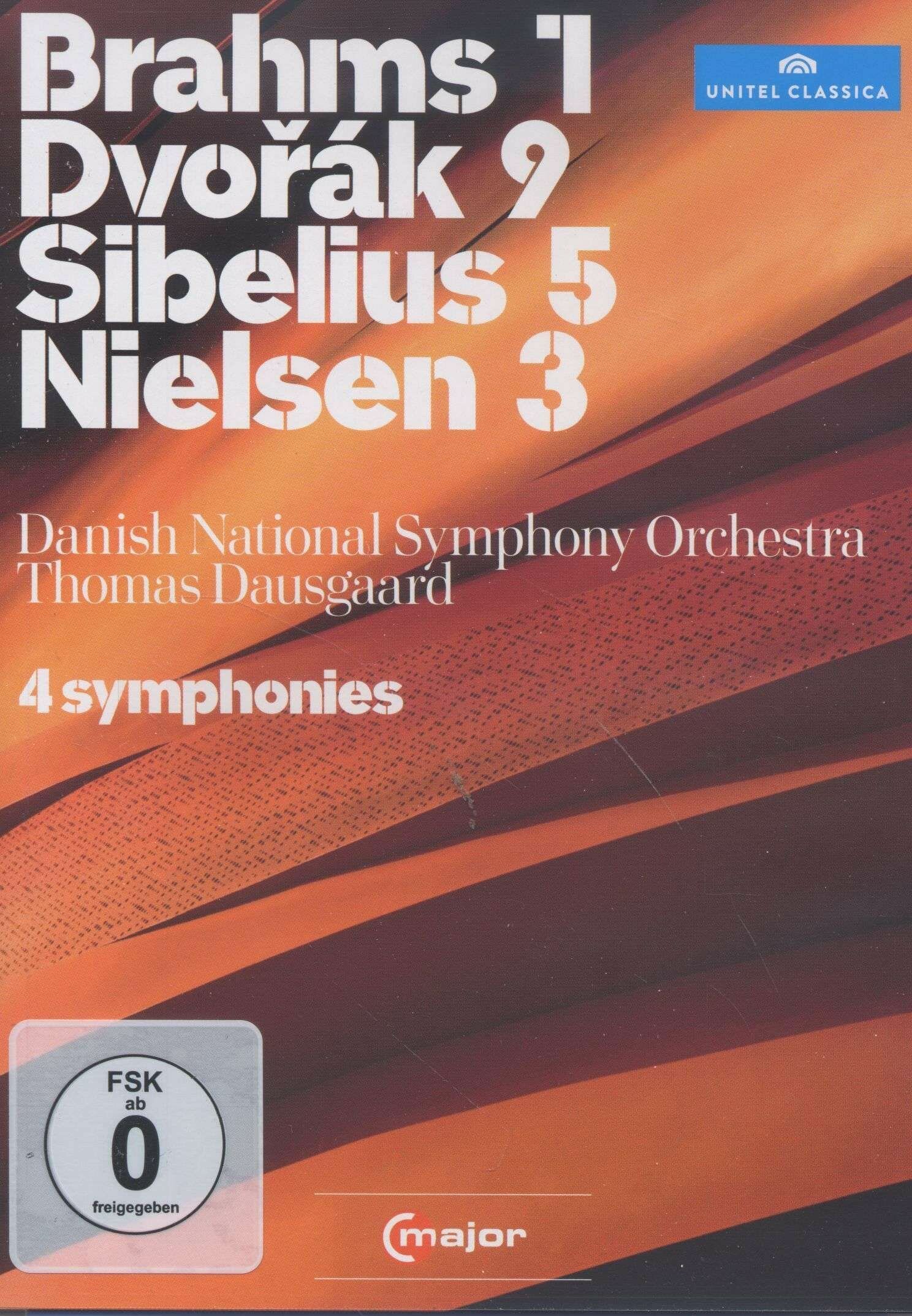 Диск Danish National Symphony Orchestra - 4 Symphonies (1 DVD)