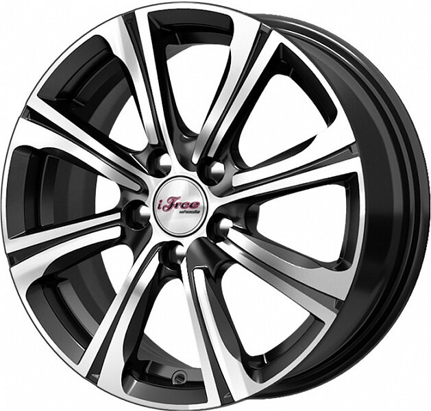 Диски легковые литые 6.0*15 4*100 et46 h54.1 iFree Апероль Блэк Джек(цвет)