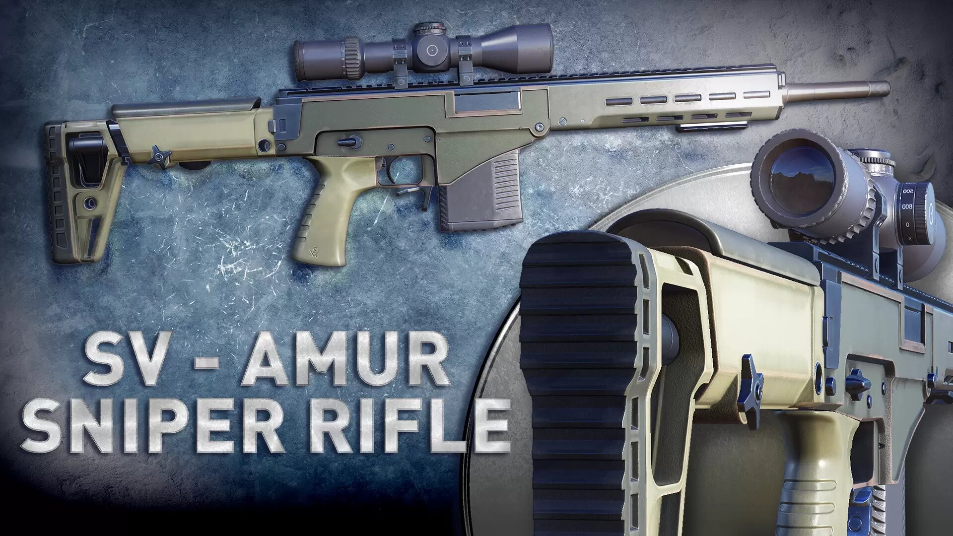 (DLC) Sniper Ghost Warrior Contracts - SV - AMUR - sniper rifle (Steam; PC; Регион активации все страны)