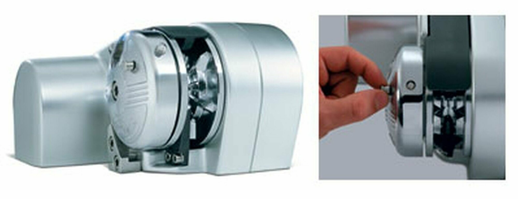 Якорная лебедка "Genius free-fall", 800Вт, 12В, цепь 8 мм. (10236163)