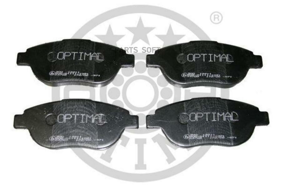 OPTIMAL BP-12211 Колодки тормозные дисковые комплект FIAT: IDEA (350_)LANCIA: MUSA (350_) ()