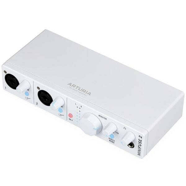 Аудиоинтерфейс Arturia MiniFuse 2 White — фото 1