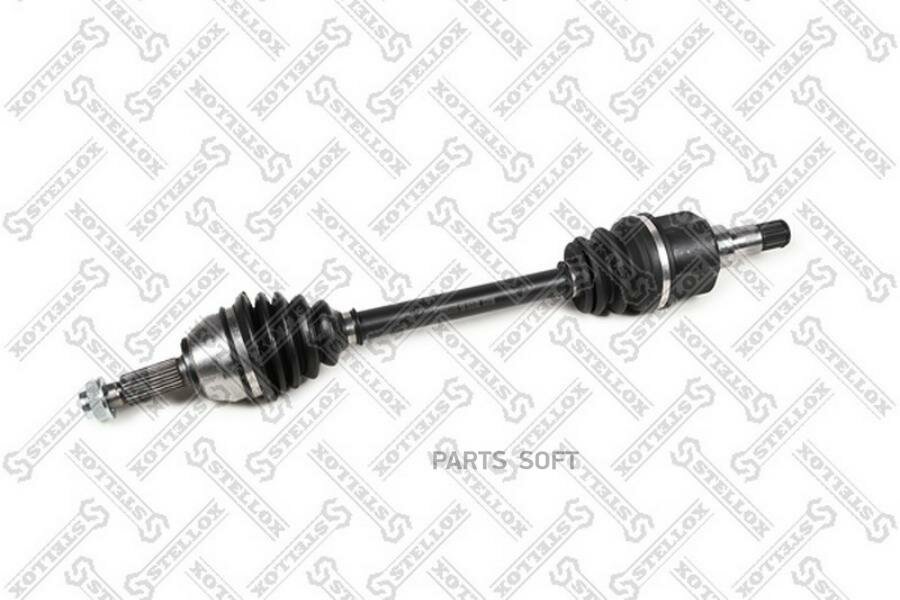 1581512SX STELLOX Привод левый 617 mm, 24184 Ford Fiesta/Fusion 1.25-1.6 01>