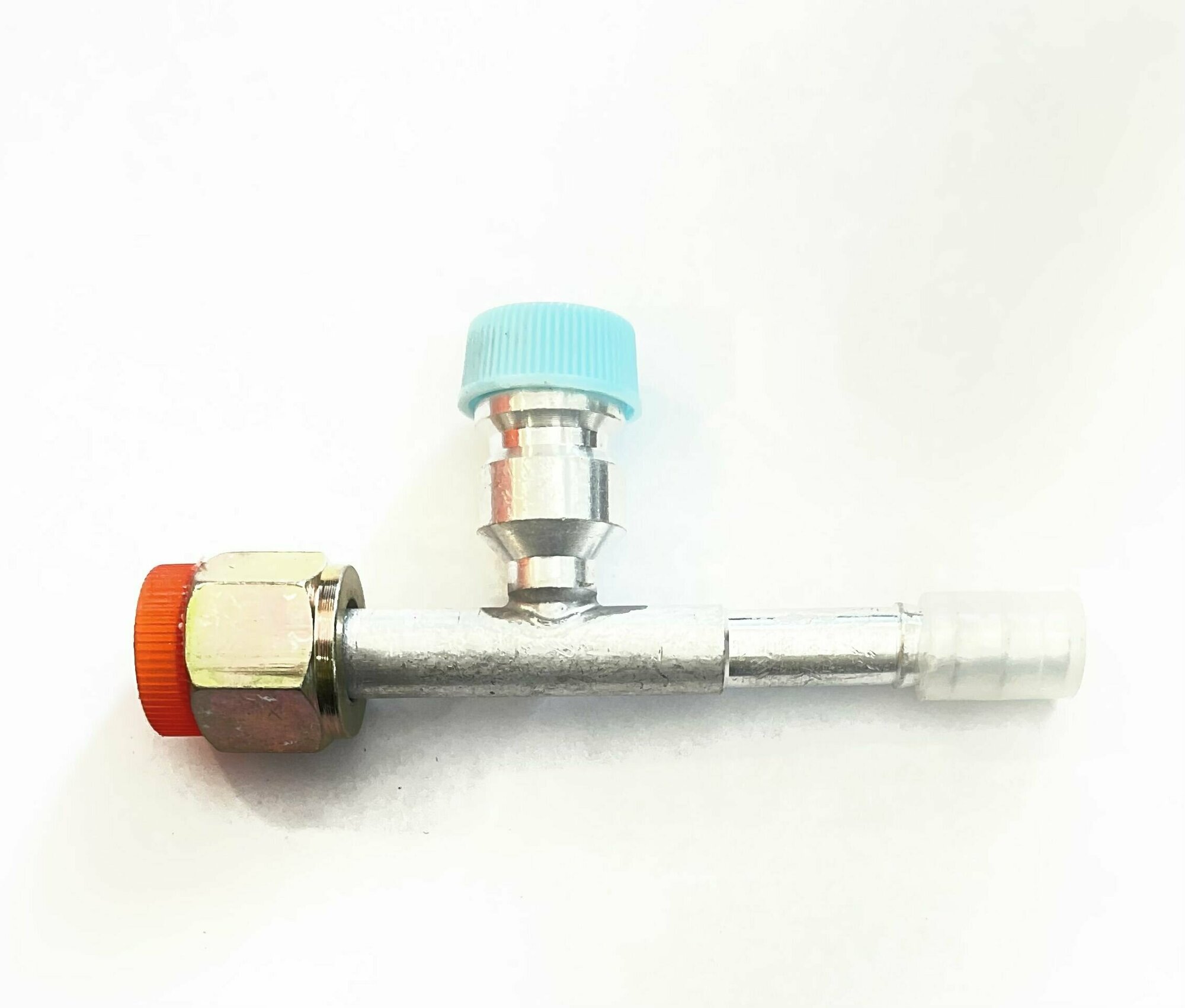 Фитинг для автокондиционера с заправочным портом, высокого давления