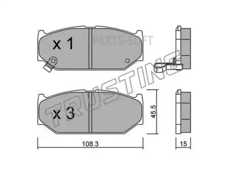 Монтажный комплект NISSAN, Micra (K12 Series 01/03-->), 1.0i Trusting арт. 9140