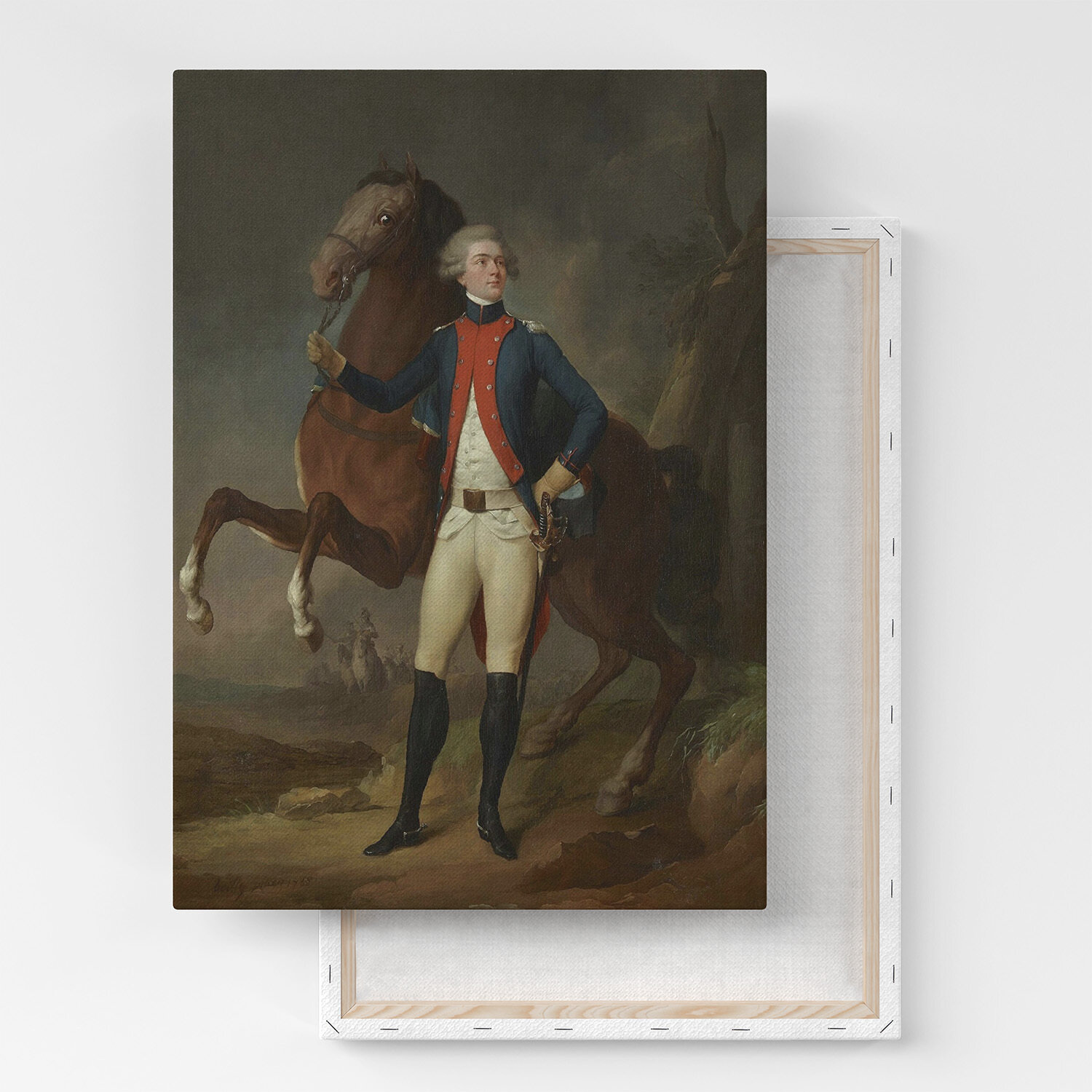 Картина на холсте, репродукция / Луи-Леопольд Буальи - Marie Joseph Yves Gilbert / Размер 30 x 40 см