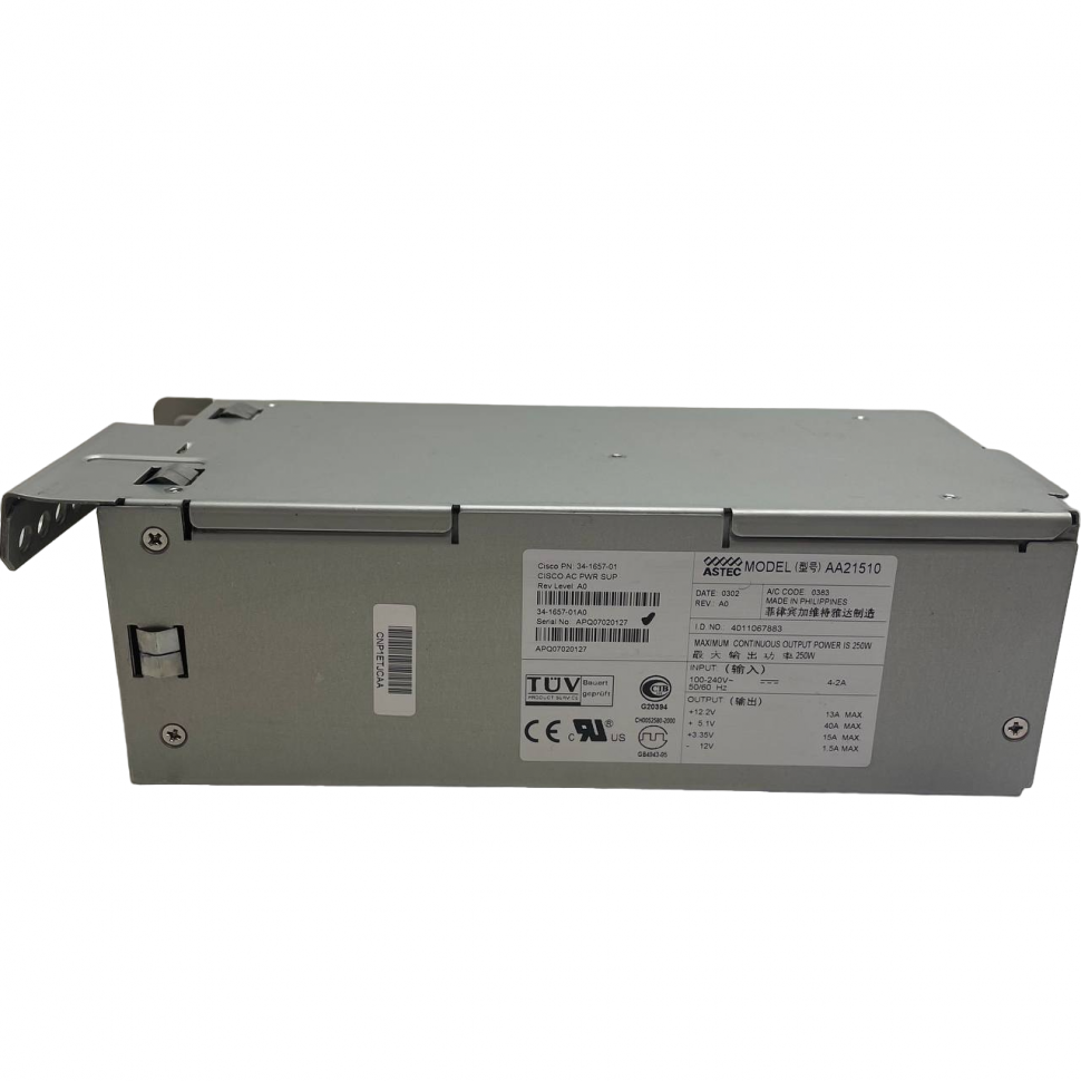 Блок питания CISCO 3660 AA21510 250W