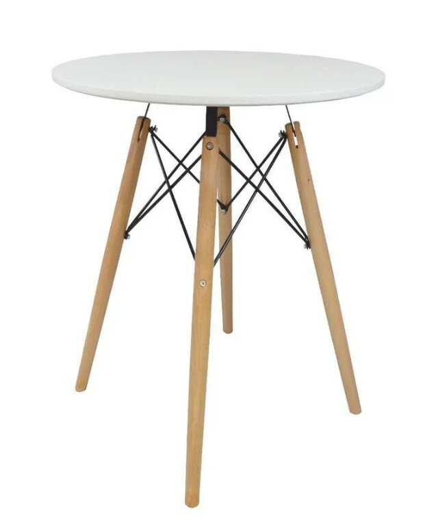 Стол кофейный 60х60 для кухни Brunardi Lite (белый) 141539