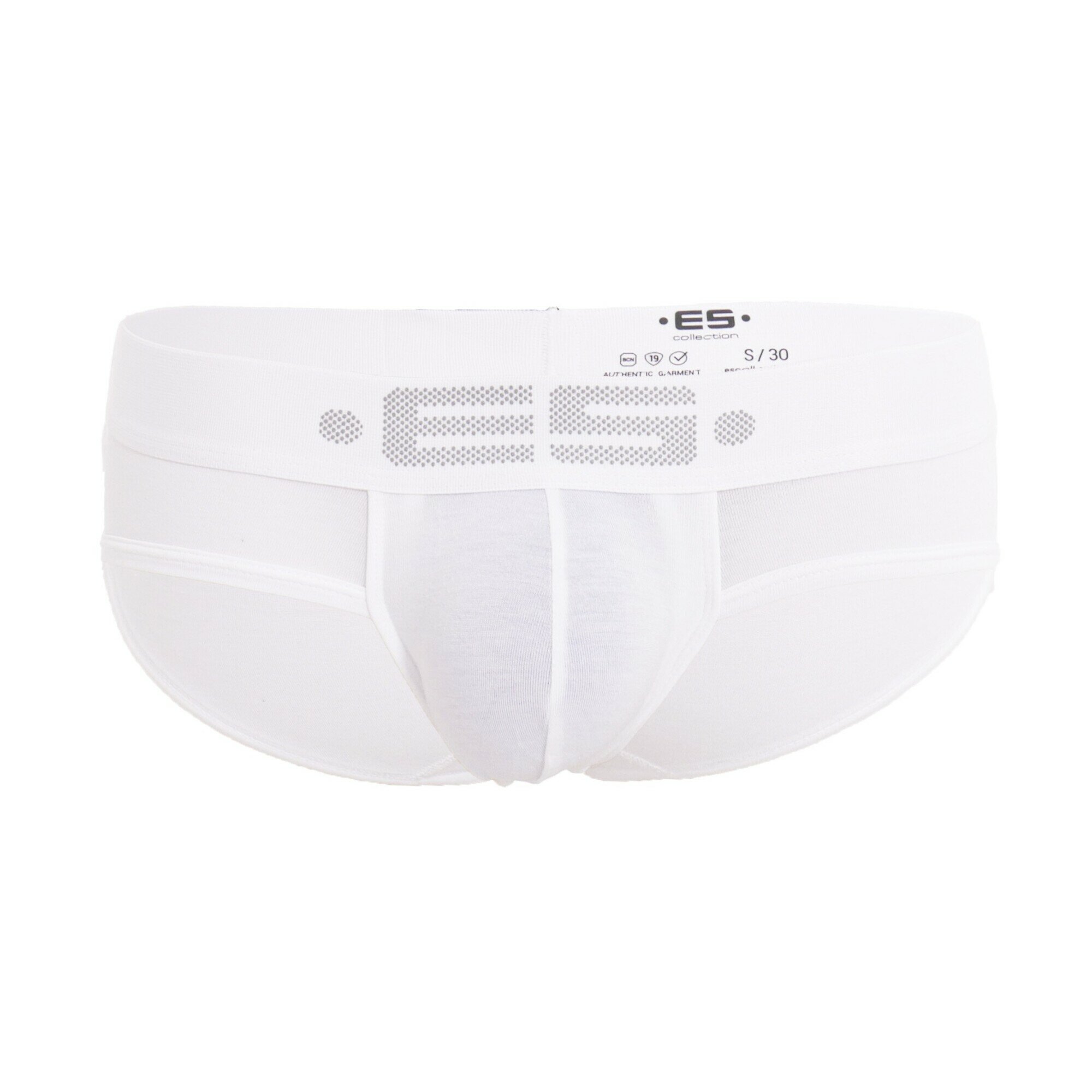Трусы ES Collection Basic Modal Push-Up Brief, размер S, white — фото 1