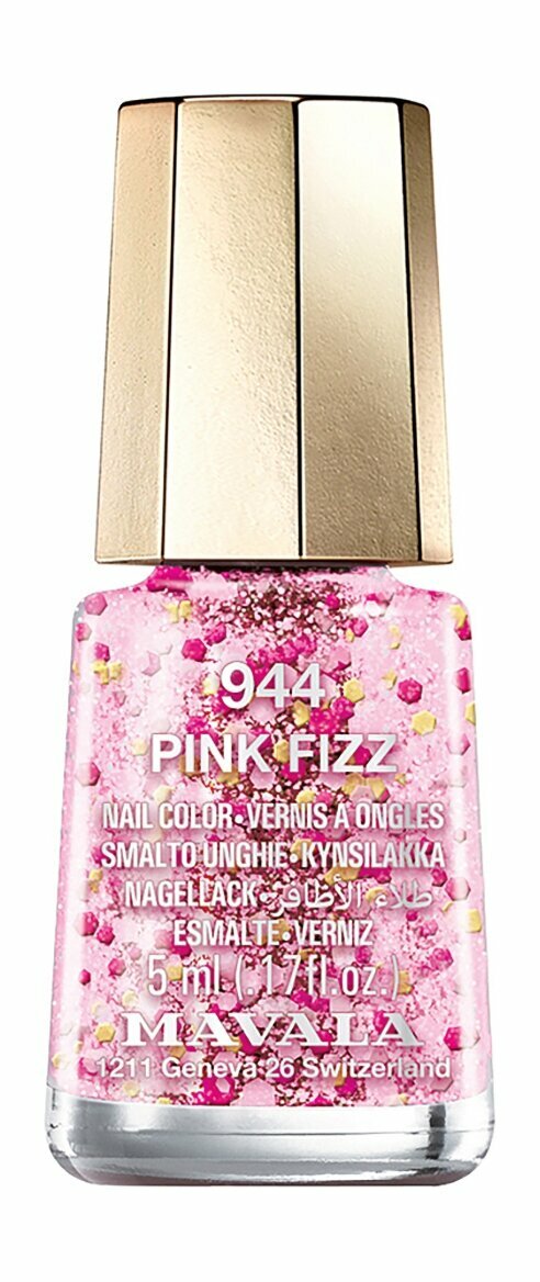 Лак для ногтей с Кремнием, 5 мл, 944 Pink Fizz