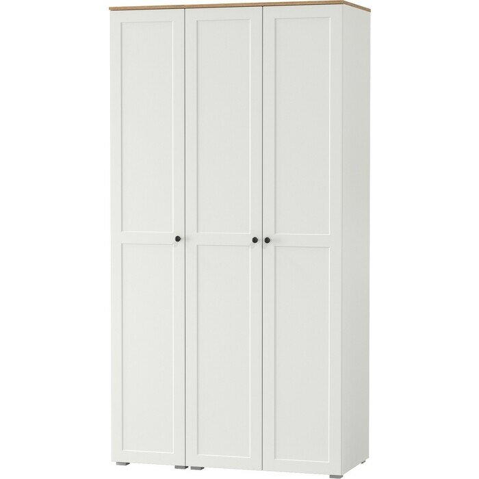 Набор шкафов №1 Остин размер 1240х543х2296 цвет белый шагрень/ дуб крафт золотой