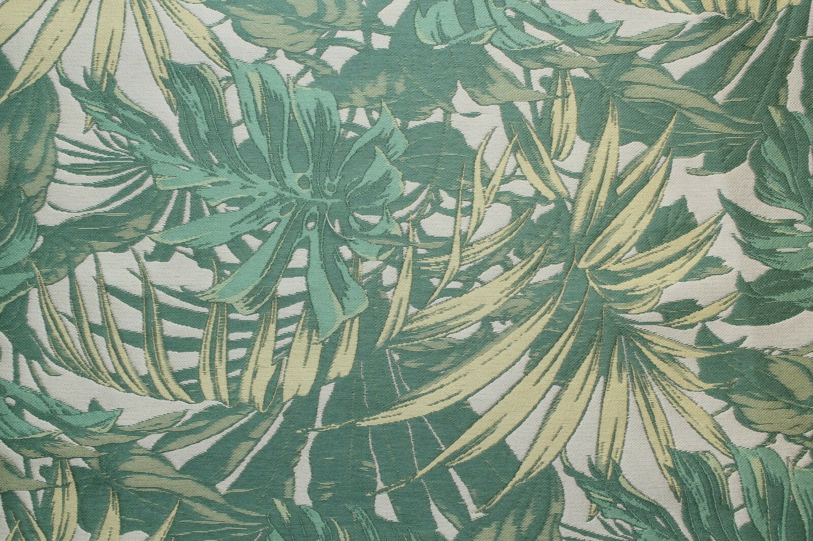 Ткань Жаккард плательно-костюмный малахито-оливковый, 300 г/пм, ш160см, 0,5 м