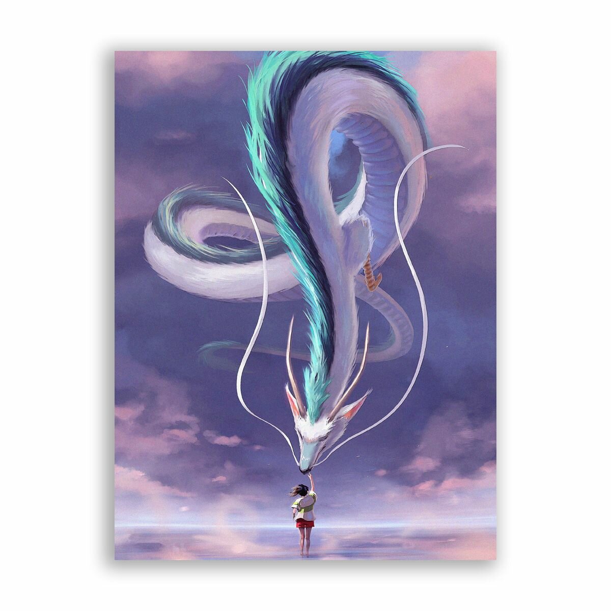 Постер, плакат на бумаге / Унесенные призраками / Размер 30 x 40 см