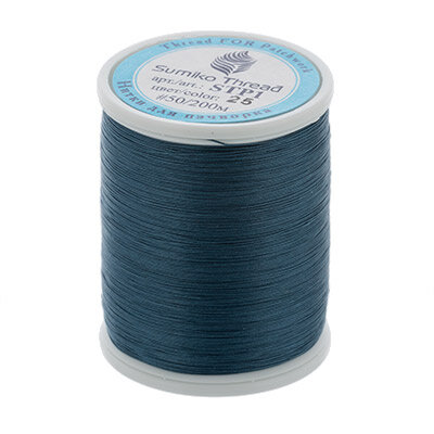 Нитки "SumikoThread" для пэчворка STP1 50 100% хлопок 219 я 200 м №25 гр. бирюзовый