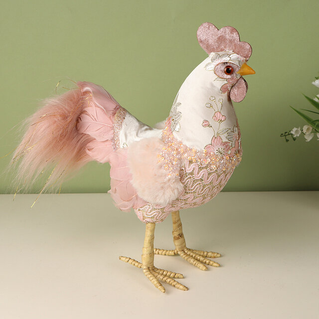 Декоративная фигура Gorgeous Easter - Петушок Эдельвейс 26 см, Goodwill, TE20007