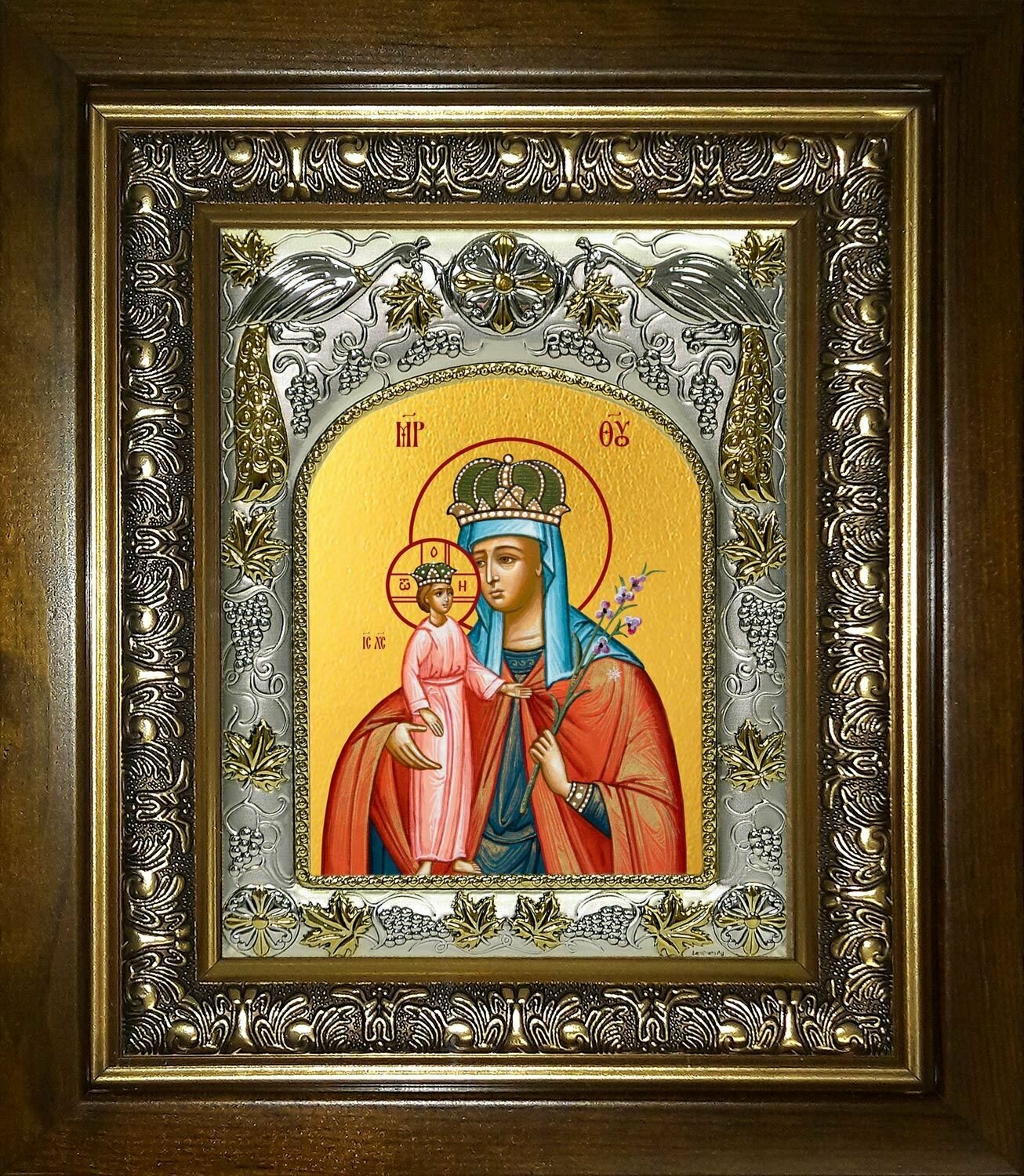 Икона Неувядаемый цвет, икона Божией Матери