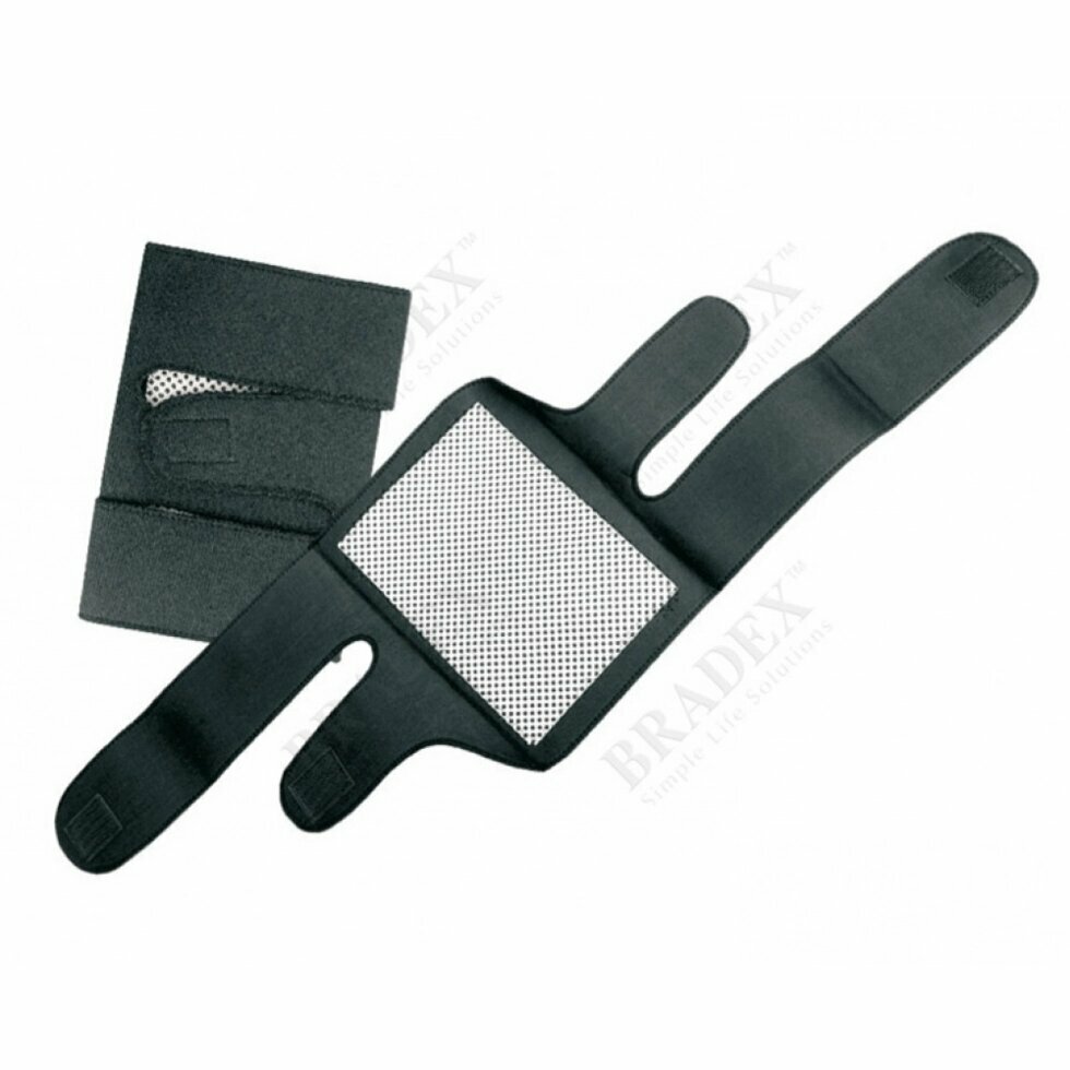 Наколенники BRADEX, турмалиновые, с магнитами, регулируемая длина, 2 штуки