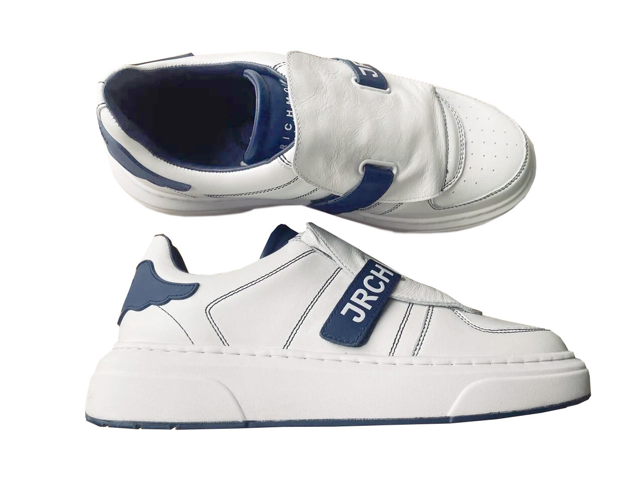 Кроссовки кеды белые мужские John Richmond кожаные 42 размер