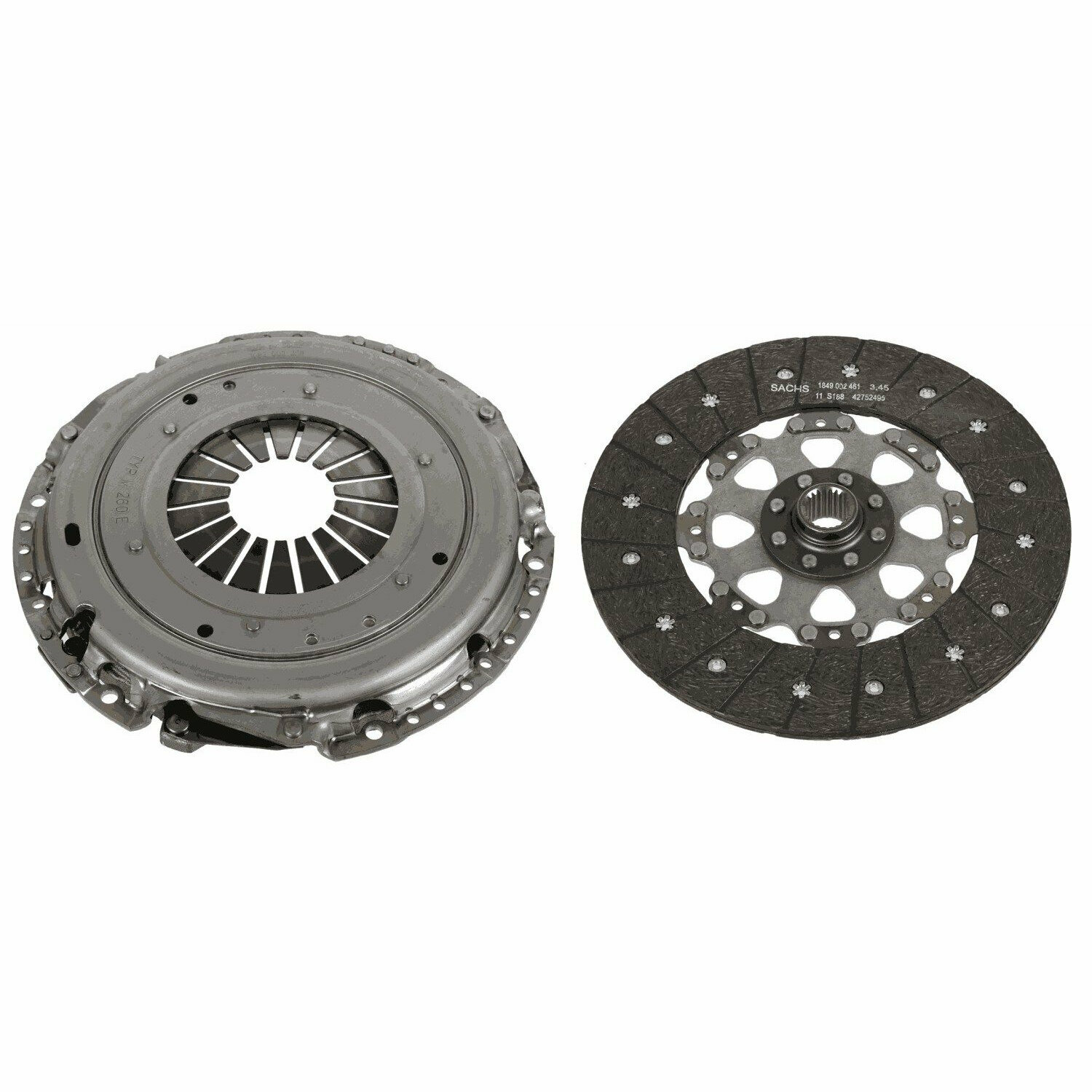 Комплект сцепления для автомобиля Hyundai Kia, SACHS 3000 970 107 (1 шт.)