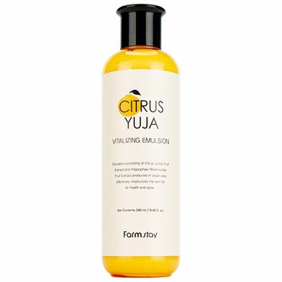 Освежающая эмульсия для лица Farmstay с экстрактом юдзу, 280 мл.