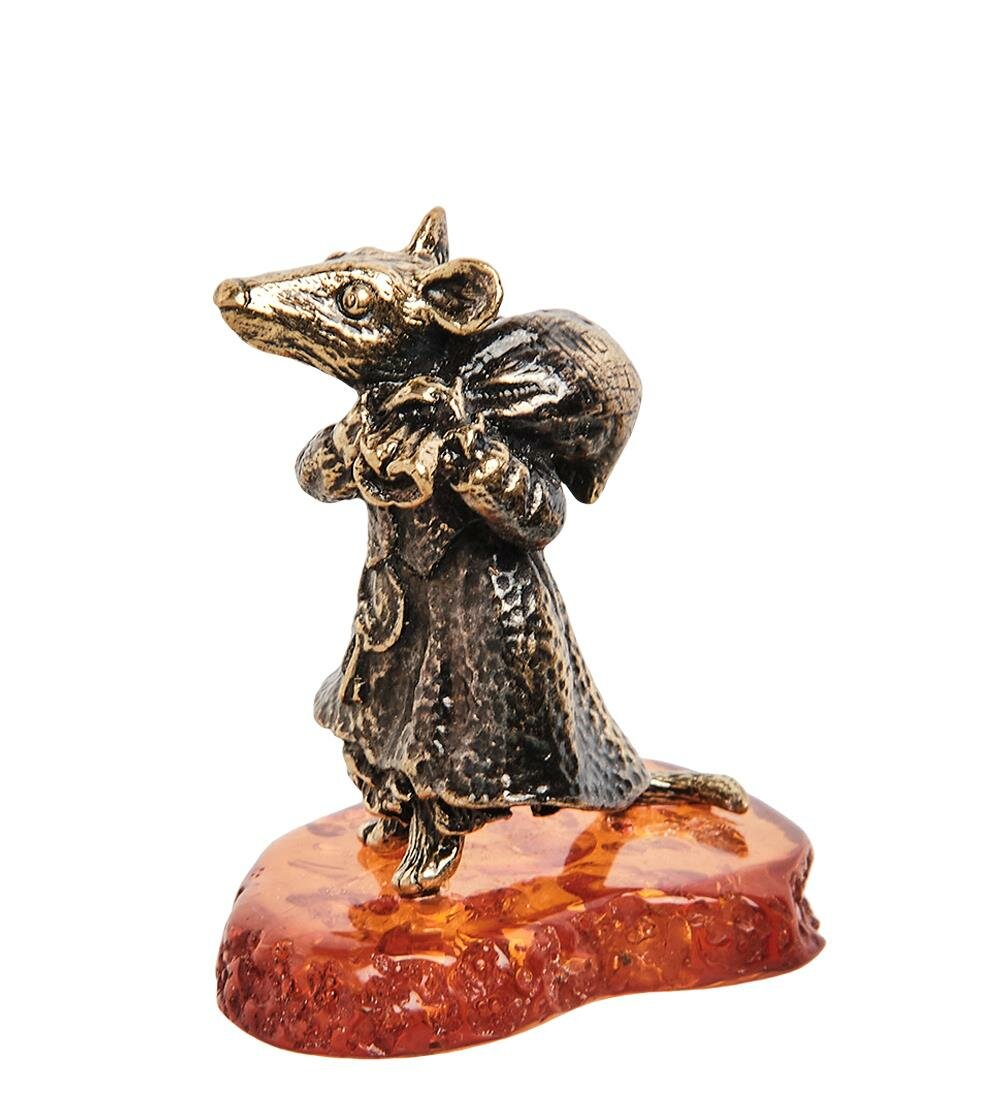 Фигурка Цыганка (янтарь)