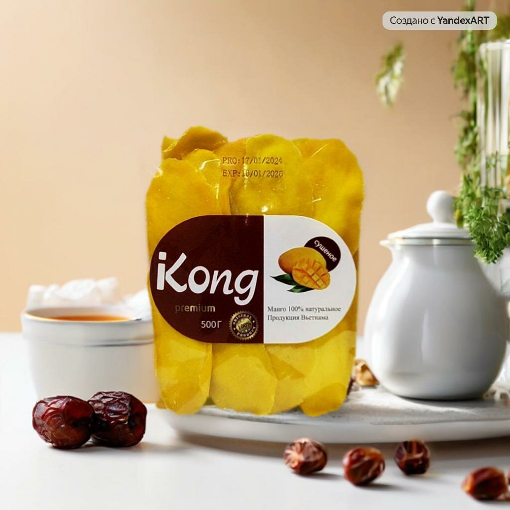 Манго натуральная IKong Premium 500гр