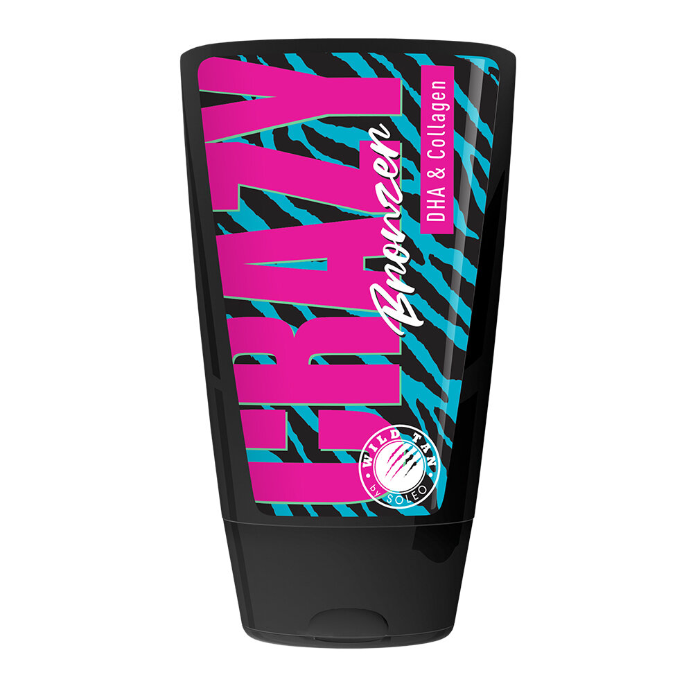 Soleo WILD TAN Crazy Bronzer Крем-автобронзатор с коллагеном, туба 125 мл