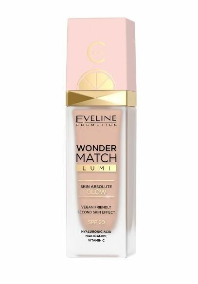 Eveline Cosmetics Тональная основа Wonder Match Lumi, № 15 Natural, 30 мл.
