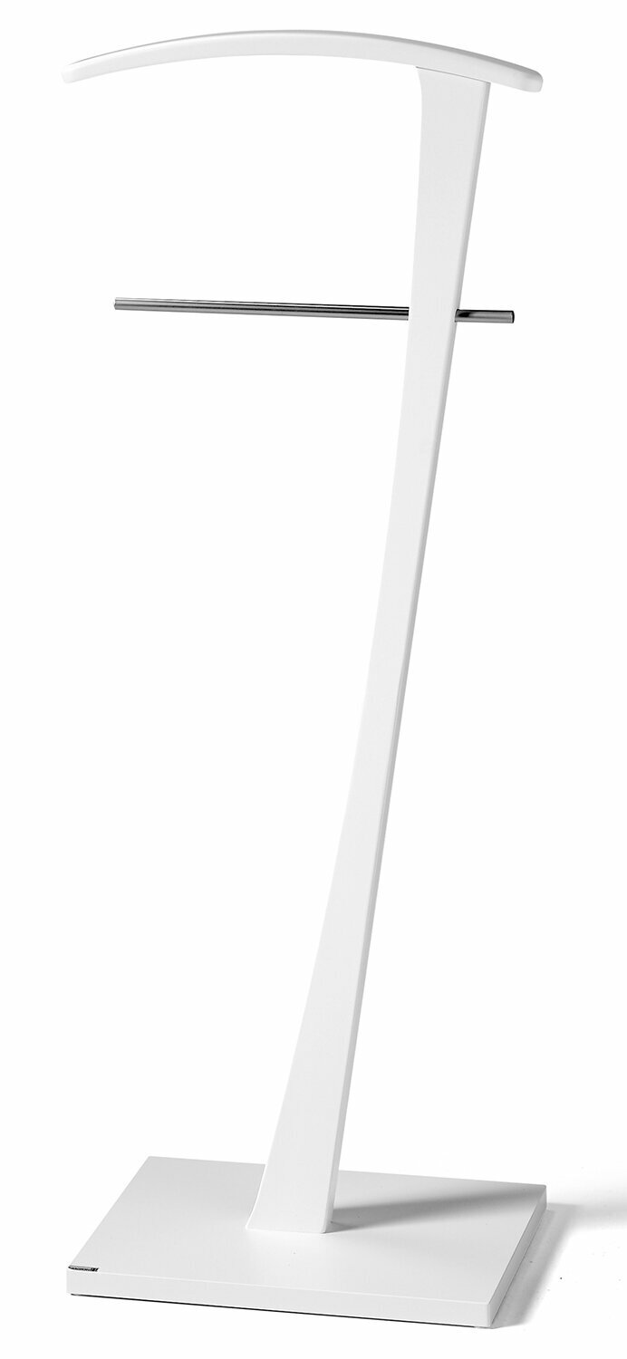 Вешалка костюмная Herdasa Galan-310 blanco, Испания, деревянная, напольная, минимализм