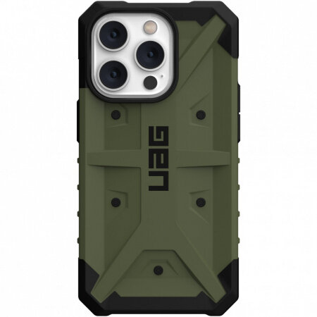 Чехол Urban Armor Gear (UAG) Pathfinder Series для iPhone 14 Pro, цвет Оливковый (Olive) (114062117272)