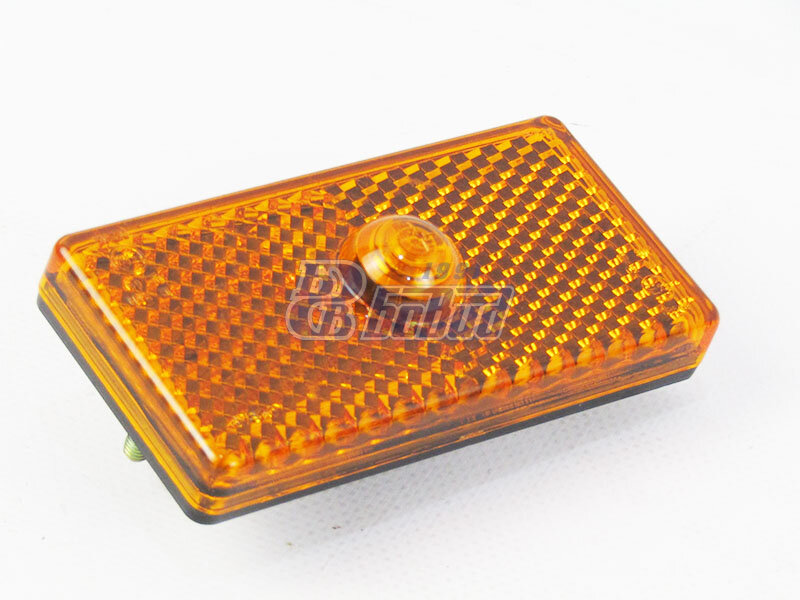 Фонарь габаритный боковой 12В с б/ц лампой 4802.3731000-02 ГАЗ, ПАЗ