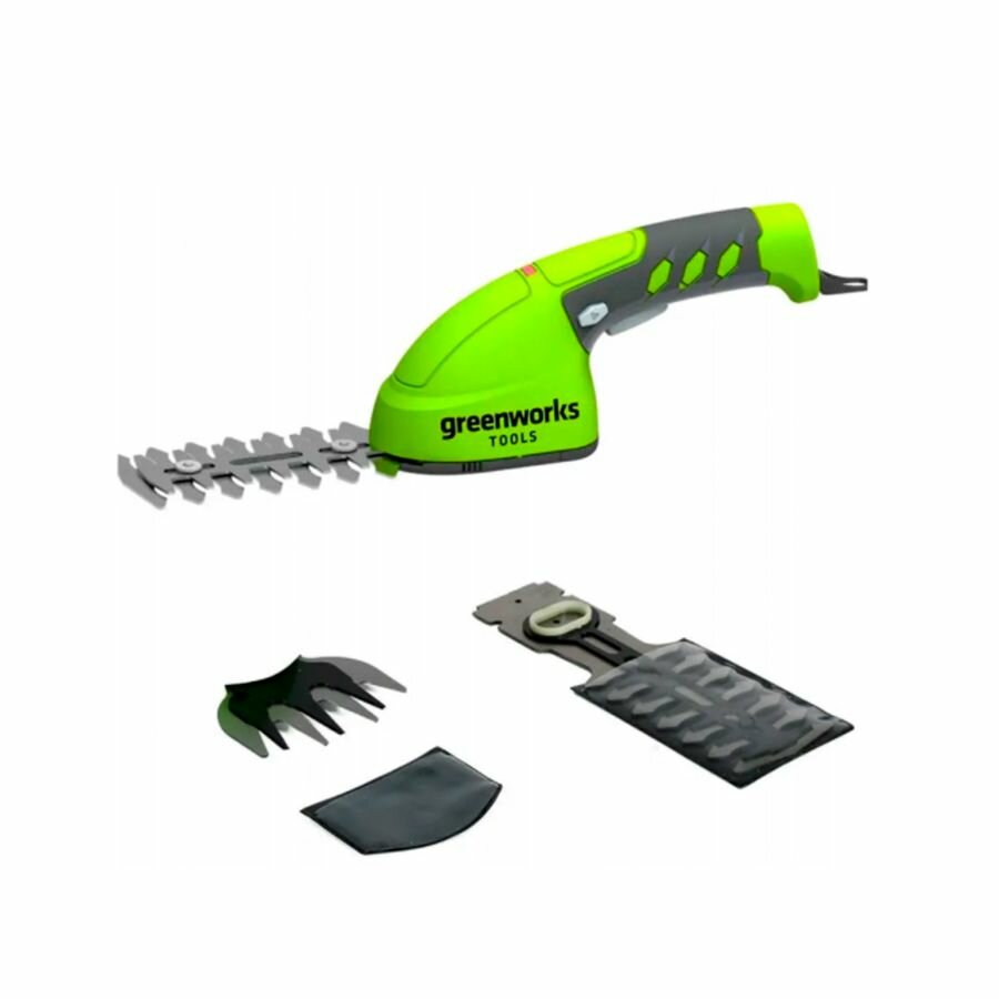 Садовые ножницы аккумуляторные Greenworks G7,2HS 7,2V со встроенным аккумулятором 2 Aч
