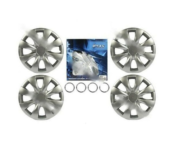 Колпаки r-15 вид toyota 316 гибкие в картонной коробке sjs