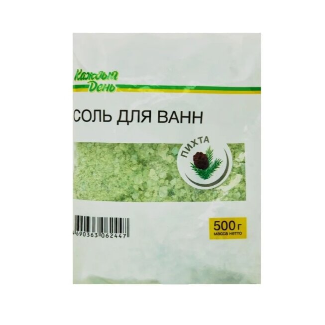 Соль для ванны Пихта, 500 г; 5 шт