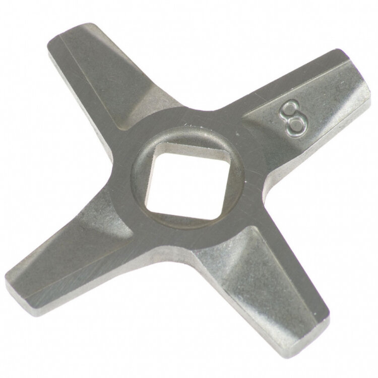 Нож для мясорубки Zelmer KM, ZMM, №8 двухсторонний, посадка 10мм, 1031