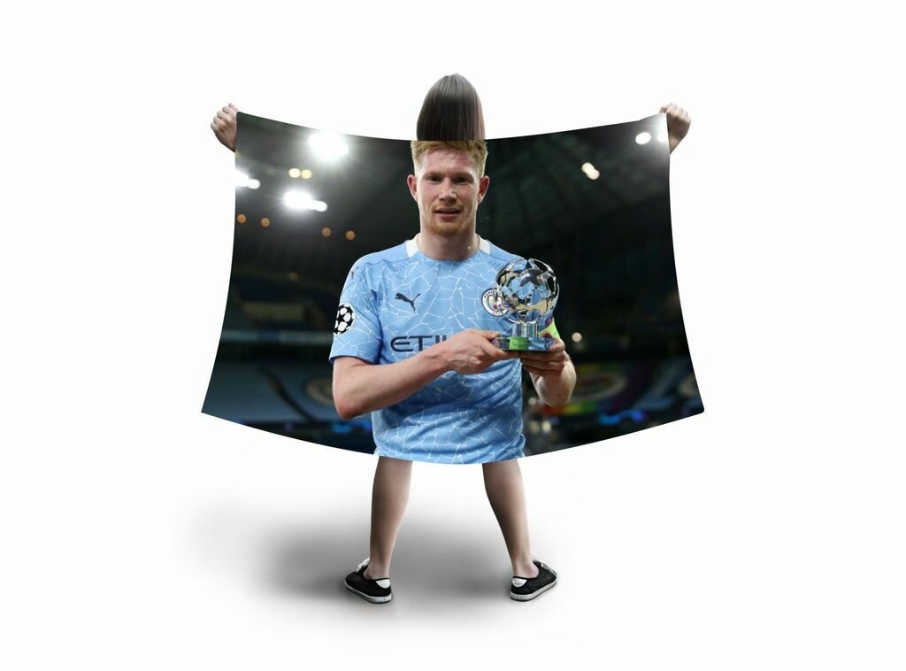 Флаг GOODbrelok Кевин Де Брёйне, Kevin De Bruyne №18