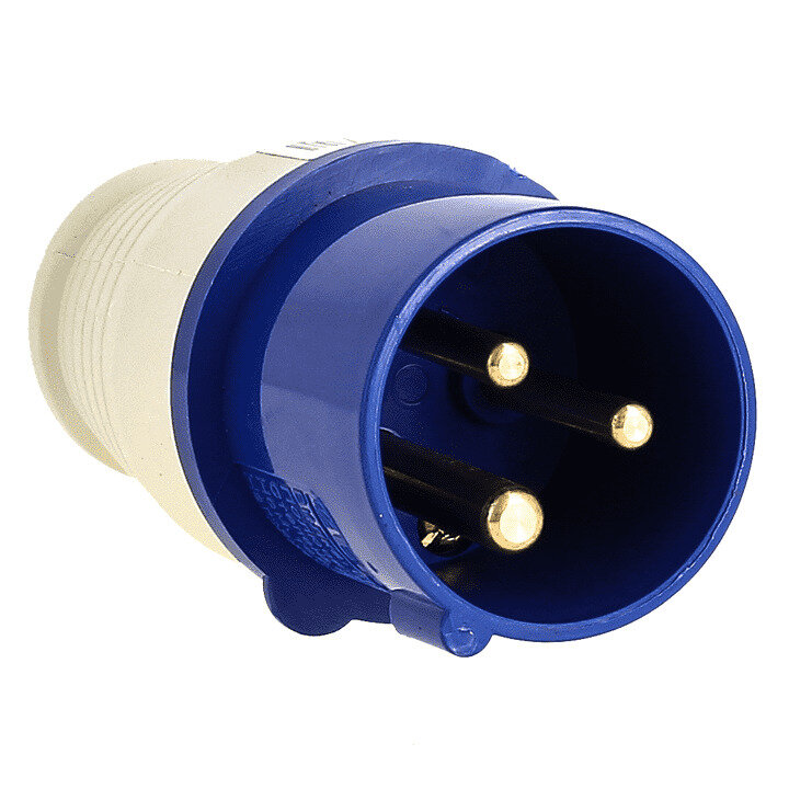 Переносная вилка EKF 023 2Р+РЕ 32А 220В IP44 PROxima ps-023-32-220