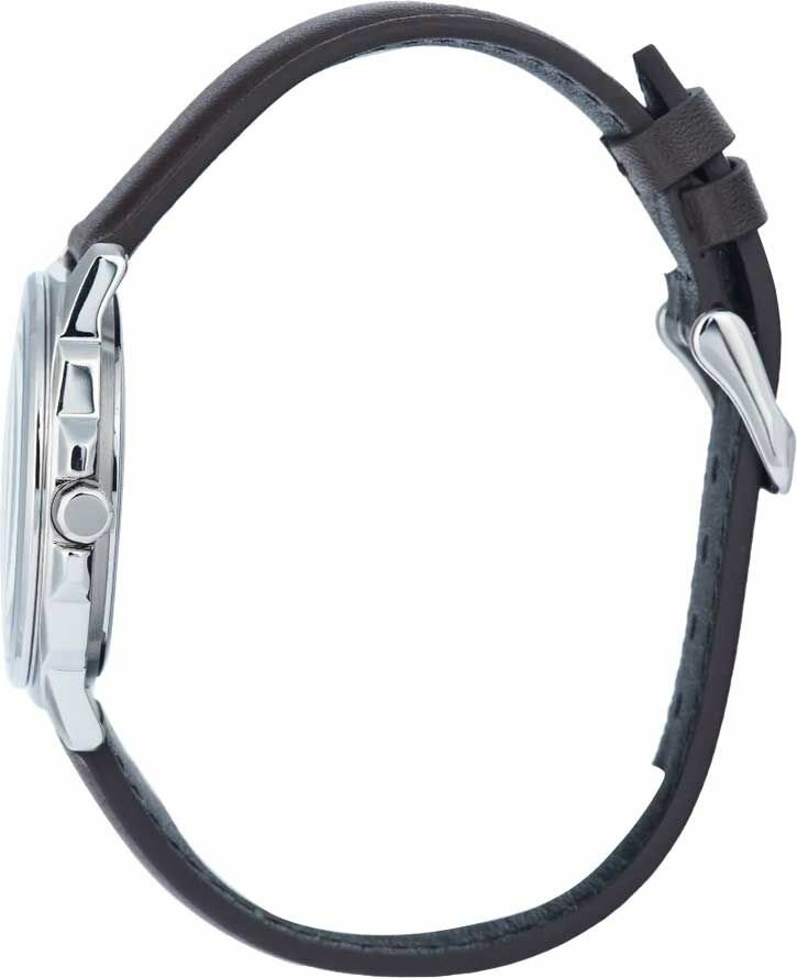 Наручные часы CASIO, серебряный, коричневый, серый — фото 1